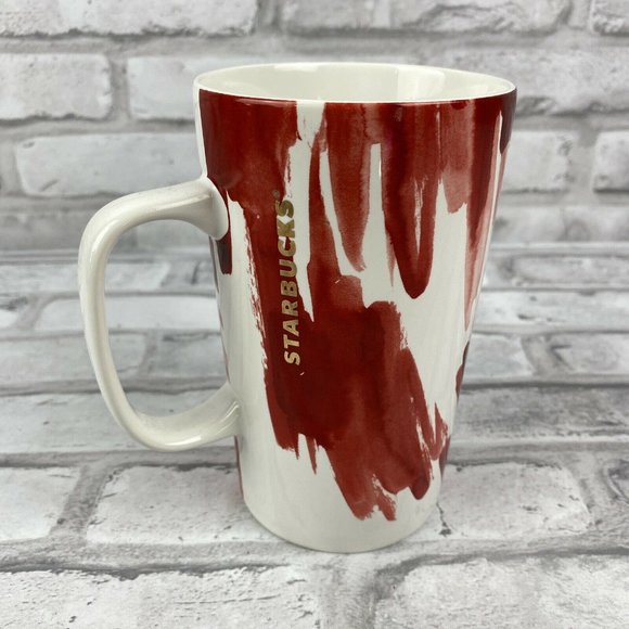 Starbucks | Dining | Starbucks Abstract Watercolor 6 Oz Tall Mug Cup ...